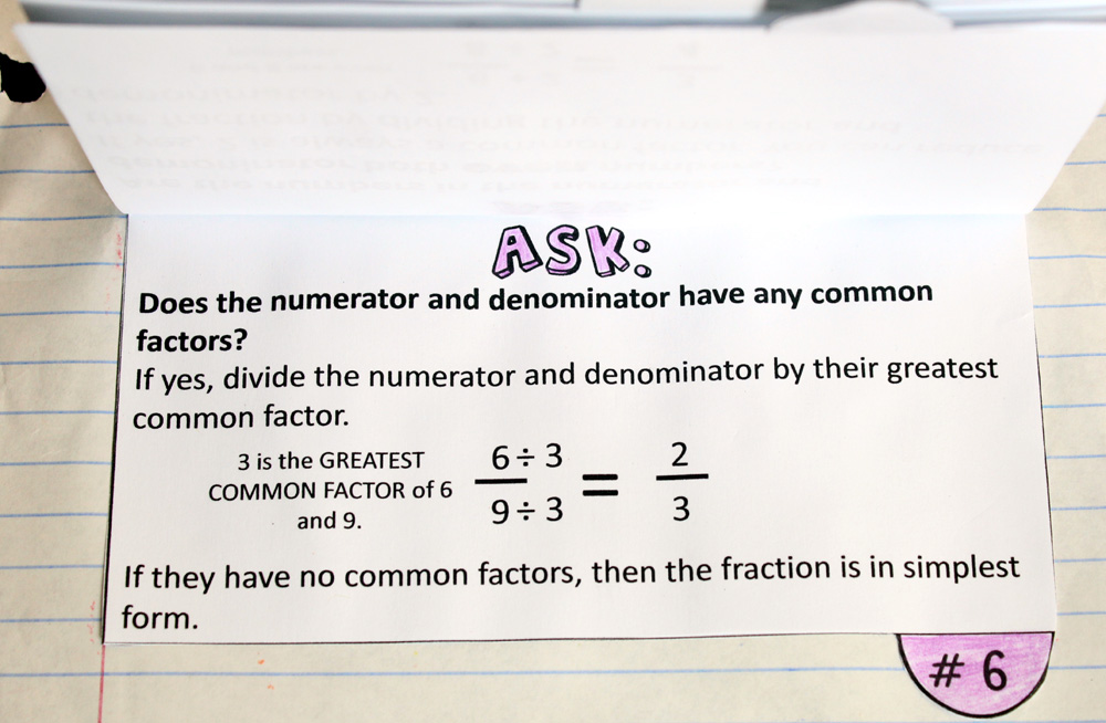 How To Write A Fraction In Simplest Form