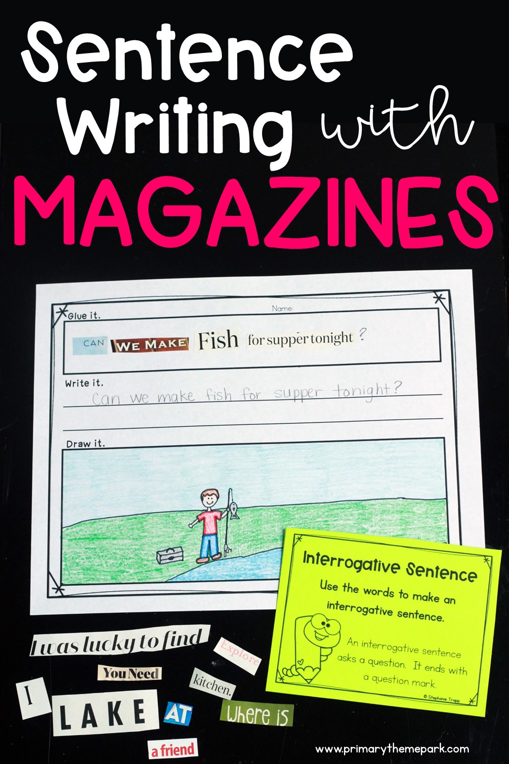 Creative Writing Idea For Sentences Primary Theme Park
