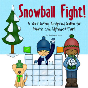 Winter Math Activity - Primary Theme Park