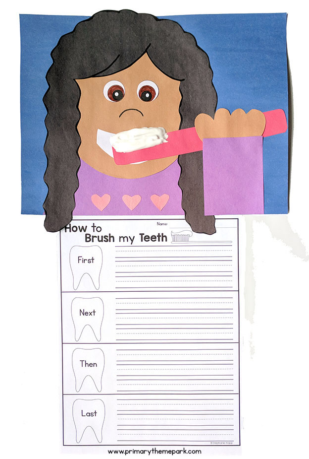 Dental Health Craft for Kids - Primary Theme Park
