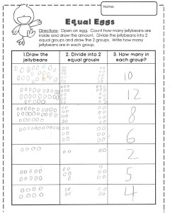 Easter Math Activities - Primary Theme Park