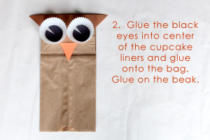 Owl Puppet Template - Primary Theme Park