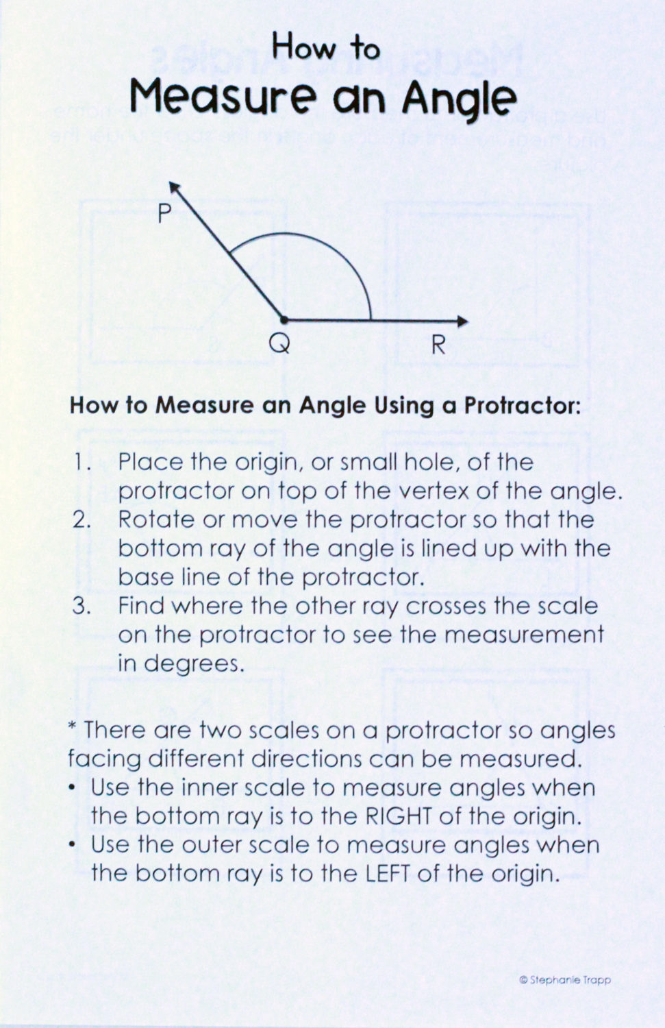 Angle Activities: The Angle Family Album - Primary Theme Park