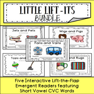 Lift-the-Flap Short Vowel Emergent Readers - Primary Theme Park
