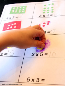 Multiplication Arrays - Primary Theme Park