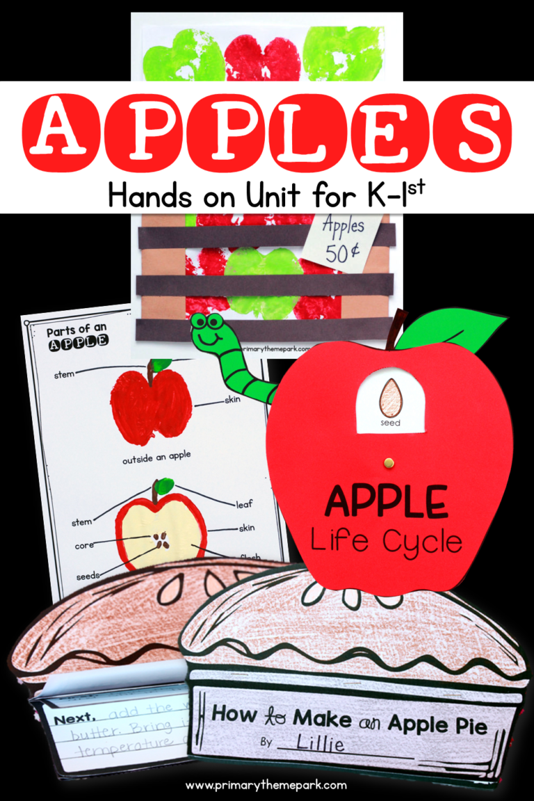 Apple Unit for Kindergarten and First Grade