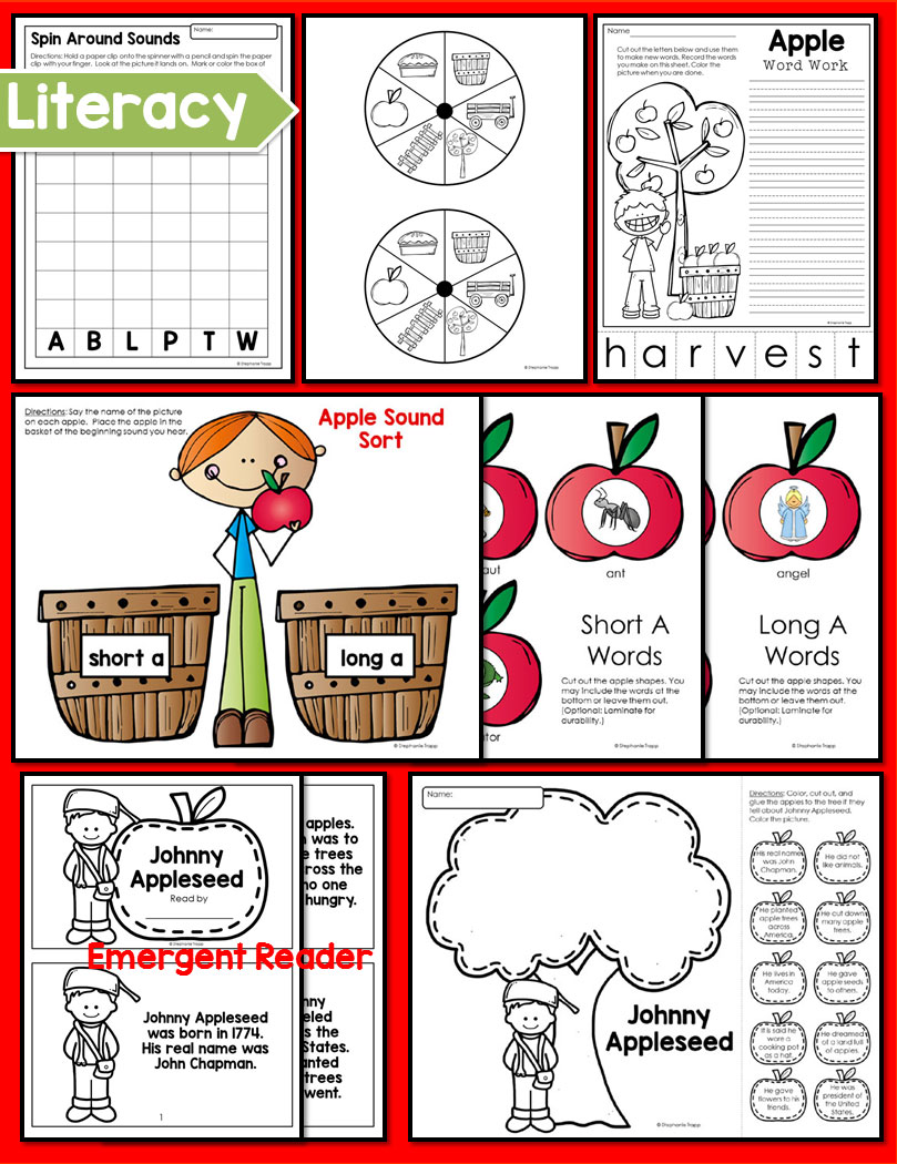 Apple Unit for Kindergarten and First Grade - Primary Theme Park