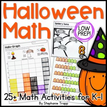 Halloween Math Activities - Primary Theme Park