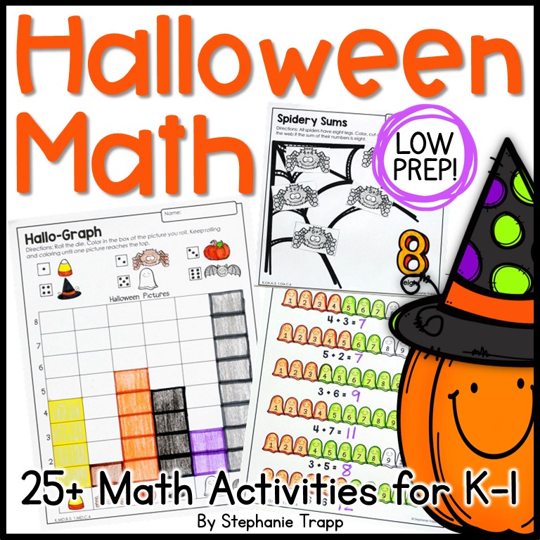 Halloween Math Activities - Primary Theme Park