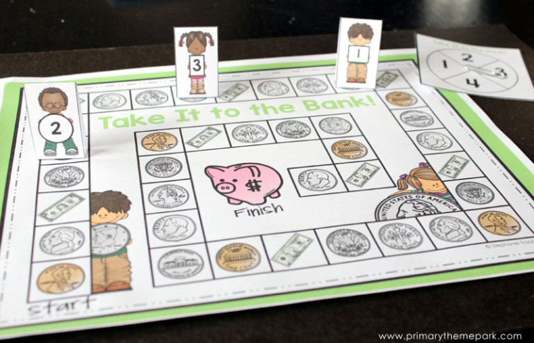 Money Activities for Second Grade - Primary Theme Park