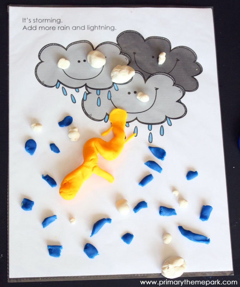 Weather Math Activities - Primary Theme Park