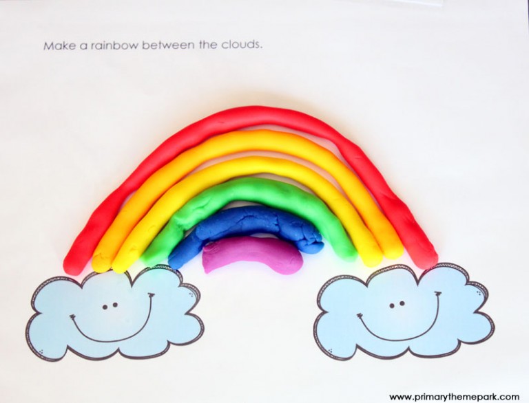Weather Playdough Mats - Primary Theme Park