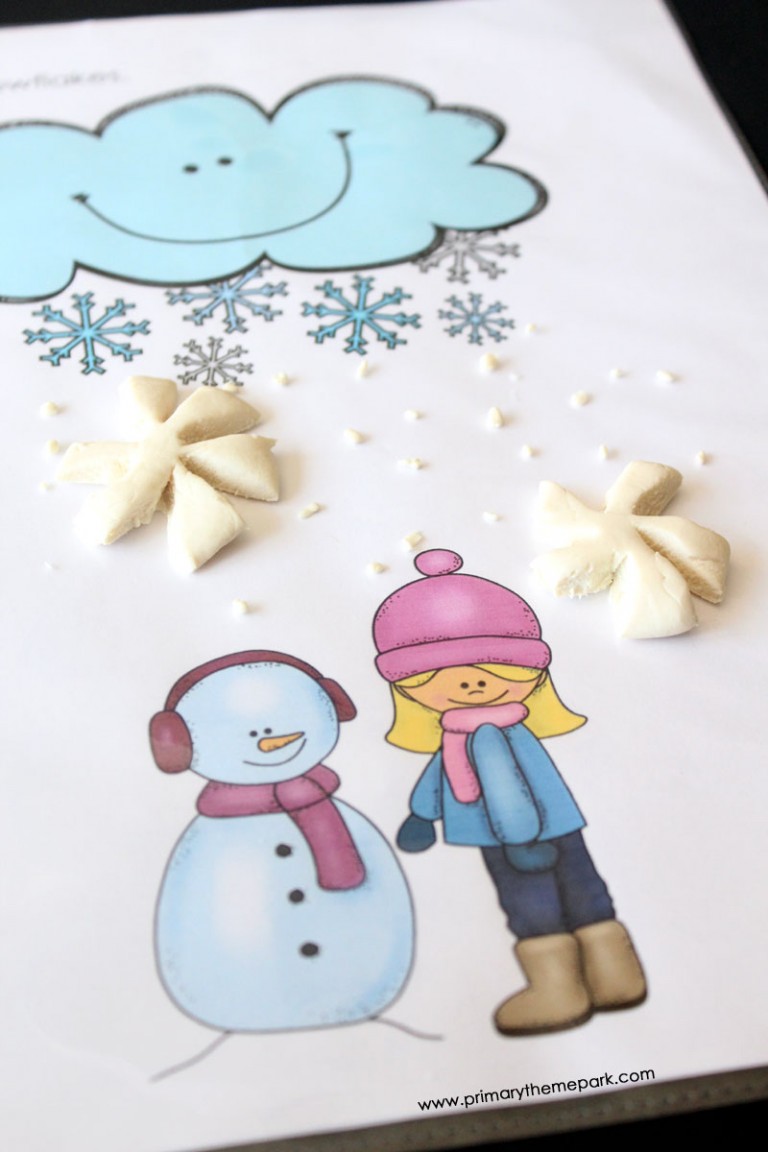 Weather Playdough Mats - Primary Theme Park