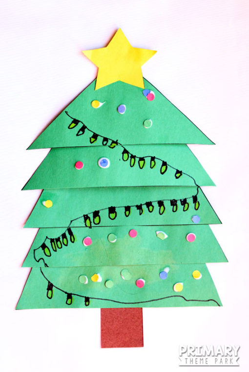 How to Decorate a Christmas Tree Writing Activity - Primary Theme Park