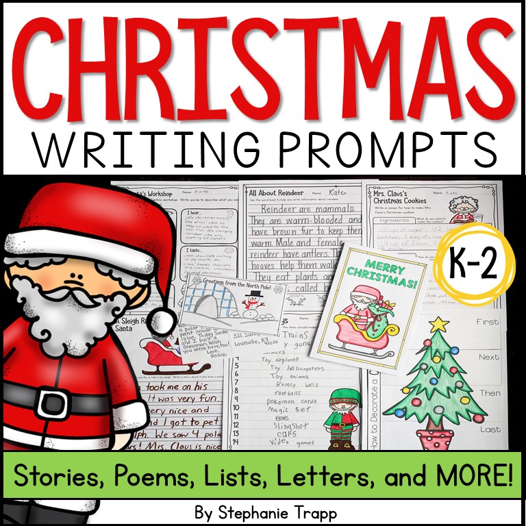 christmas writing prompts for kids - Primary Theme Park