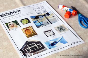 2D Shapes Activities for Kindergarten - Primary Theme Park