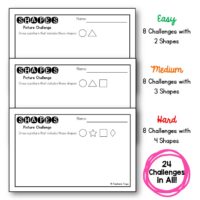 2D Shapes Activities for Kindergarten - Primary Theme Park