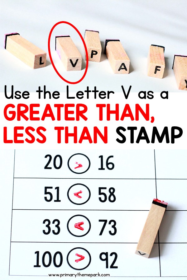 Fun Greater Than Less Than Activities - Primary Theme Park