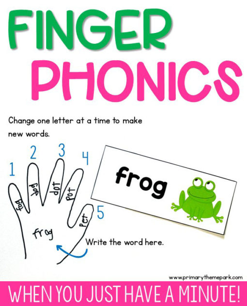 finger phonics - Primary Theme Park