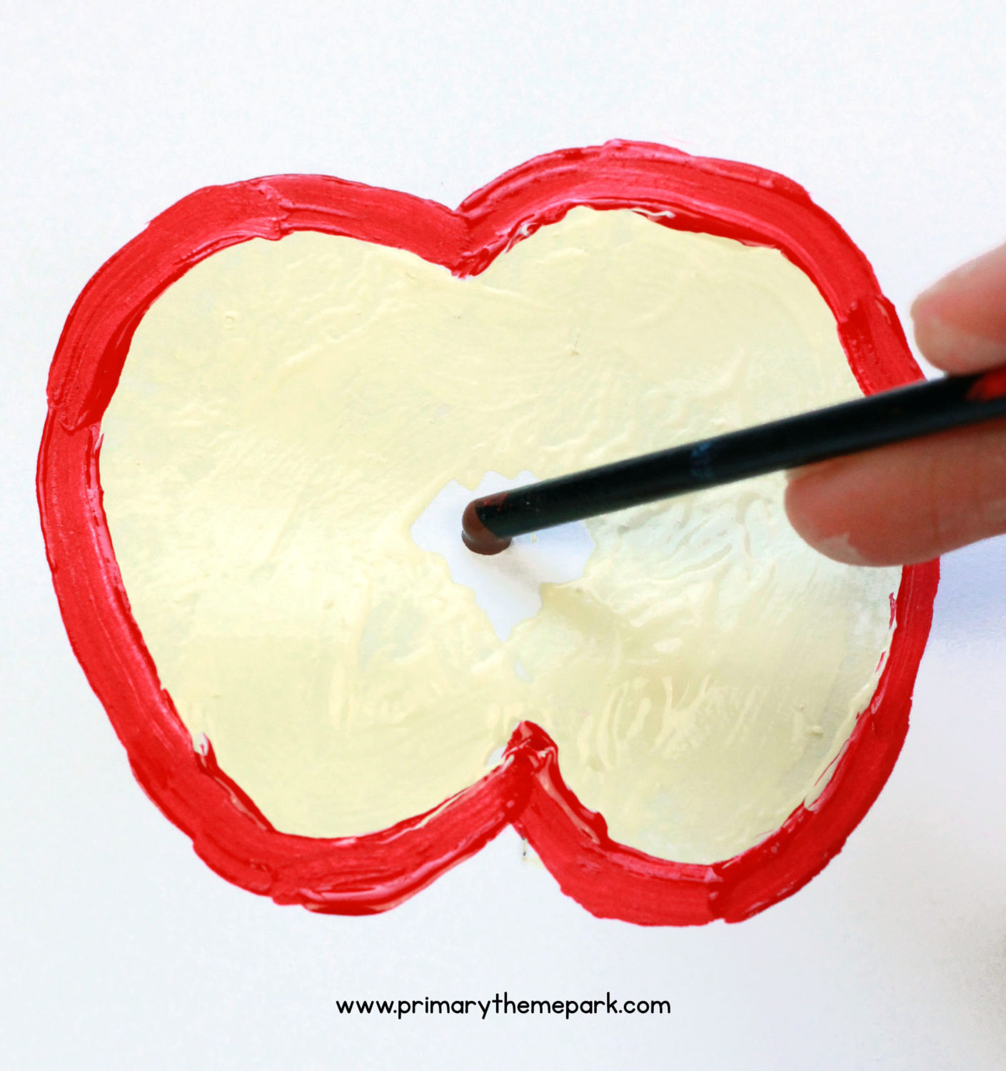 Parts of an Apple Craft - Primary Theme Park