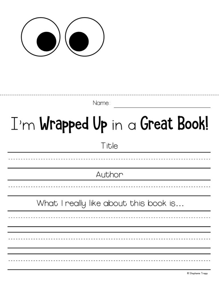 Mummy Writing Template - Primary Theme Park