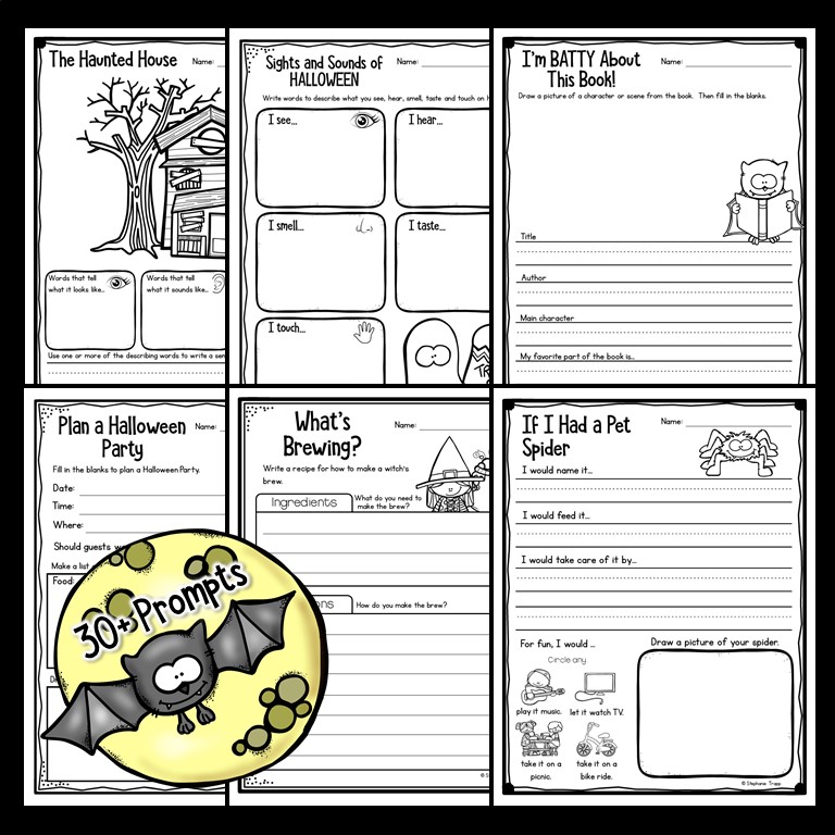 Halloween Writing Frame