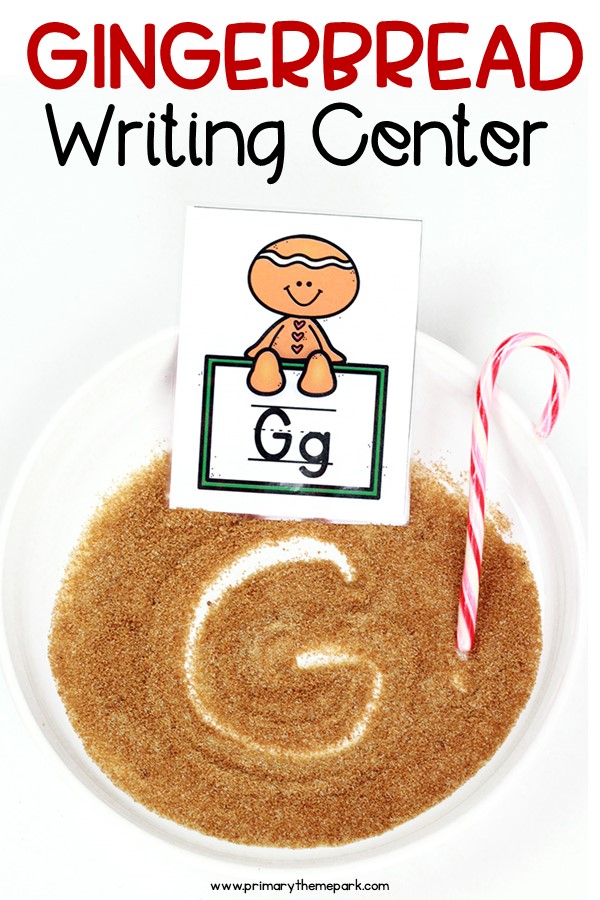 Gingerbread Writing Center Idea - Primary Theme Park