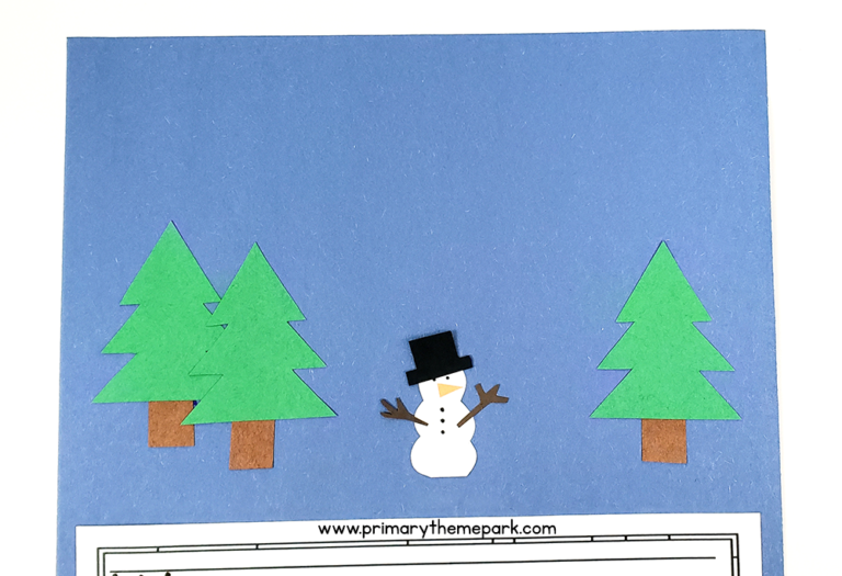 Free Winter Writing Craft - Primary Theme Park