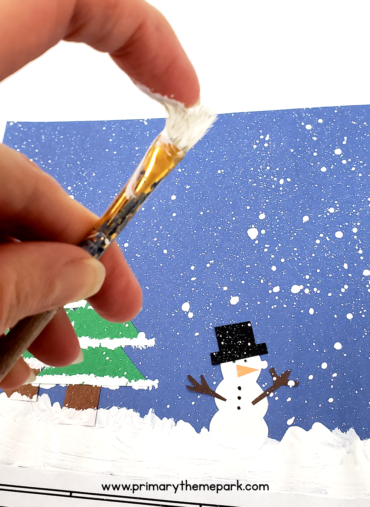 Free Winter Writing Craft - Primary Theme Park