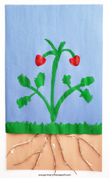 Parts of a Plant Craft - Primary Theme Park