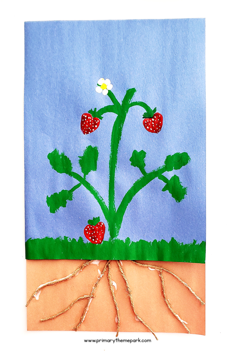 Parts of a Plant Craft - Primary Theme Park