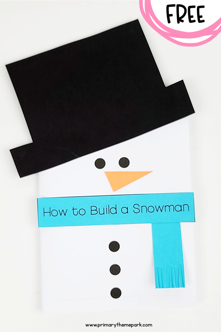 How to Build a Snowman Writing Activity - Primary Theme Park