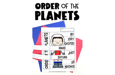 Order of the Planets Mnemonic Device - Primary Theme Park