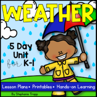 Weather Math Activities - Primary Theme Park