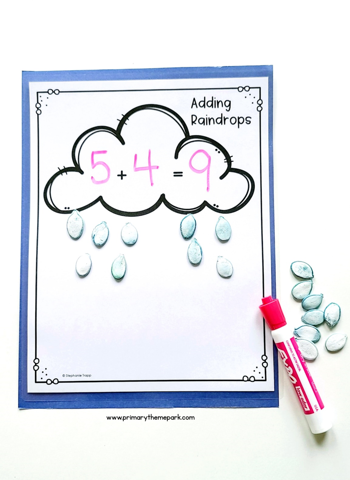 Weather Math Activities - Primary Theme Park